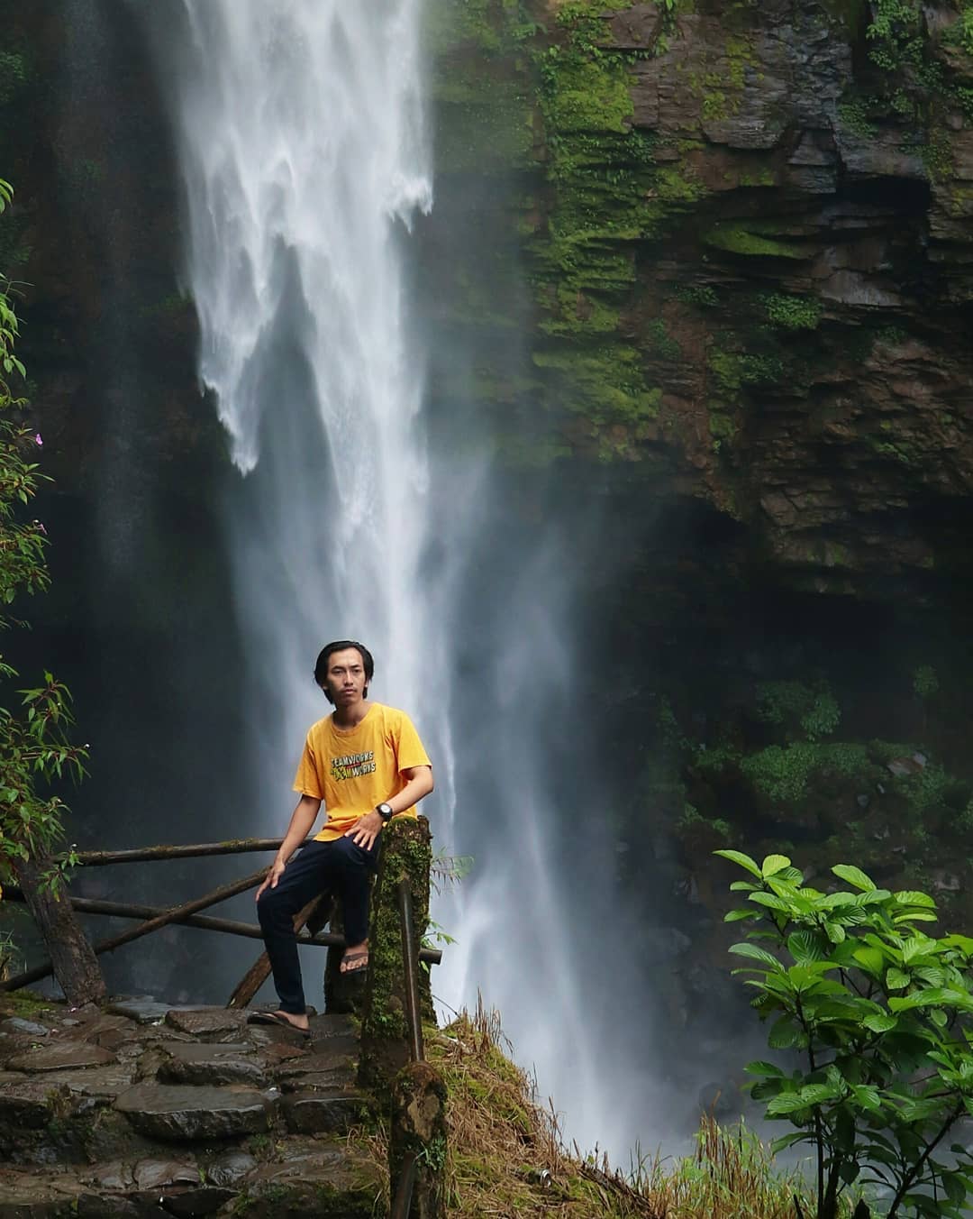 Curug Cipendok, Menikmati Eksotisnya Air Terjun Tersembunyi di Banyumas