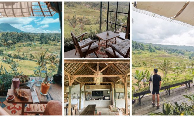Batu Karu Kopi, Tempat Makan yang Punya Pemandangan Hijau Terasering ...